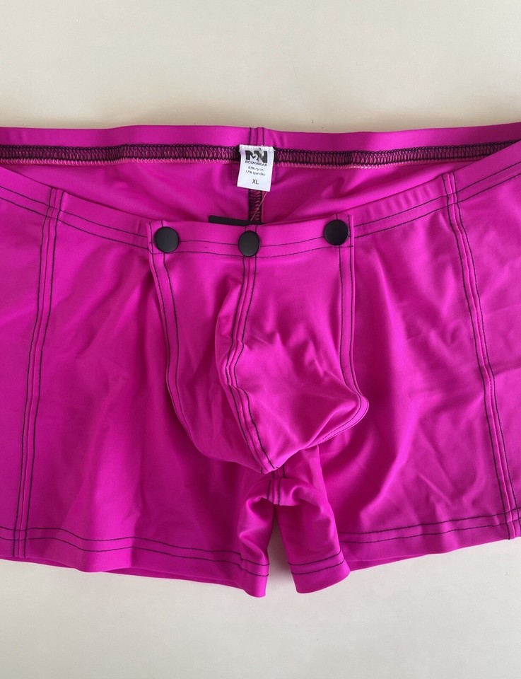 N2N Bodywear Size XL Hot Pink TC26 Titan Trunk Bulge Enhancing Codpiece ...