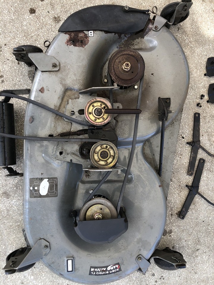 CRAFTSMAN DYT 4000 42” in. Mower Deck 327hrs USED | eBay