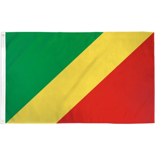 3x5 Republic of the Congo Flag Africa Banner Country Pennant Kongo ...