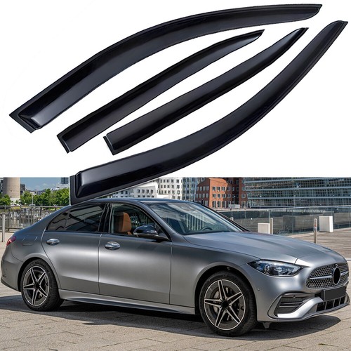 Sun Rain Guards Window Visors Wind Deflectors for 2022-2025 Mercedes ...