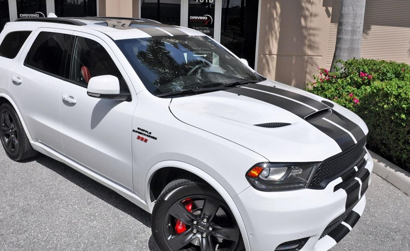 10" Rally stripes Stripe Graphics fit any 2010-2022 Dodge Durango SXT ...