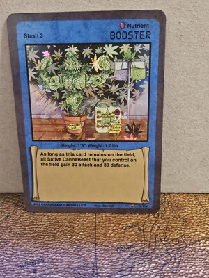 Cannabeast TCG Booster Holo 1st Edition NM 2023 Pack Fresh 13/114 *3 ...