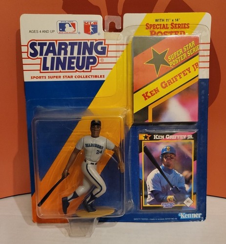 SLU: 1992 Kenner Starting Lineup MLB Ken Griffey Jr. Seattle Mariners ...