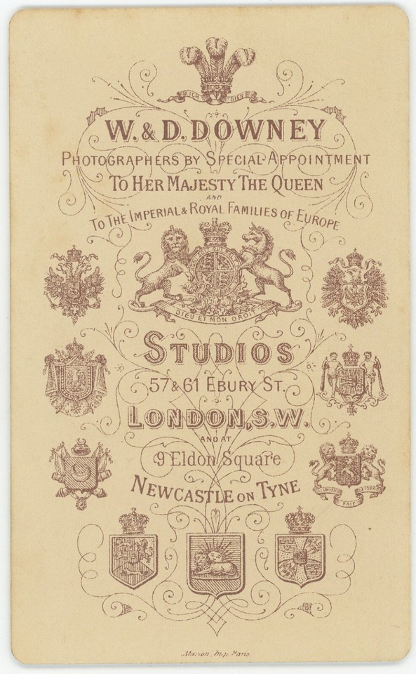 CDV 1884. Francis Joseph Flynn et Millie Edwards. Lilliputiens. Nains ...