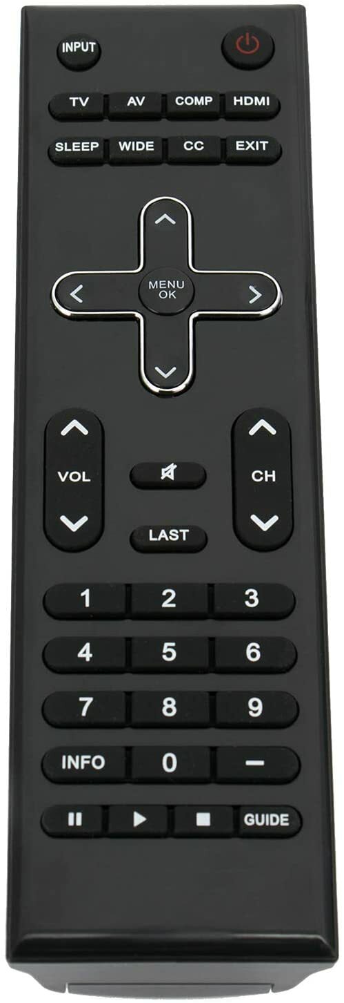 New VR10 Remote Control Replacement for Vizio TV E190VA E220MV E220VA ...