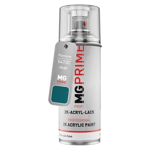 Pantone 5473C Blue mat acrylique bombe aérosol 2C 400ml séchage rapide ...
