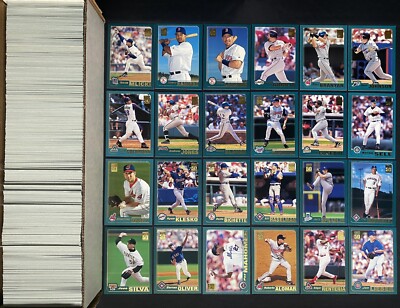 2001 Topps - Baseball Cards - #595-791 - Complete Your Set - You U Pick ...