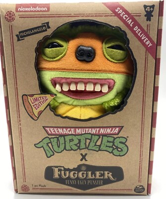 TMNT x Fuggler MICHELANGELO Limited Edition 9”Plush Teenage Mutant ...