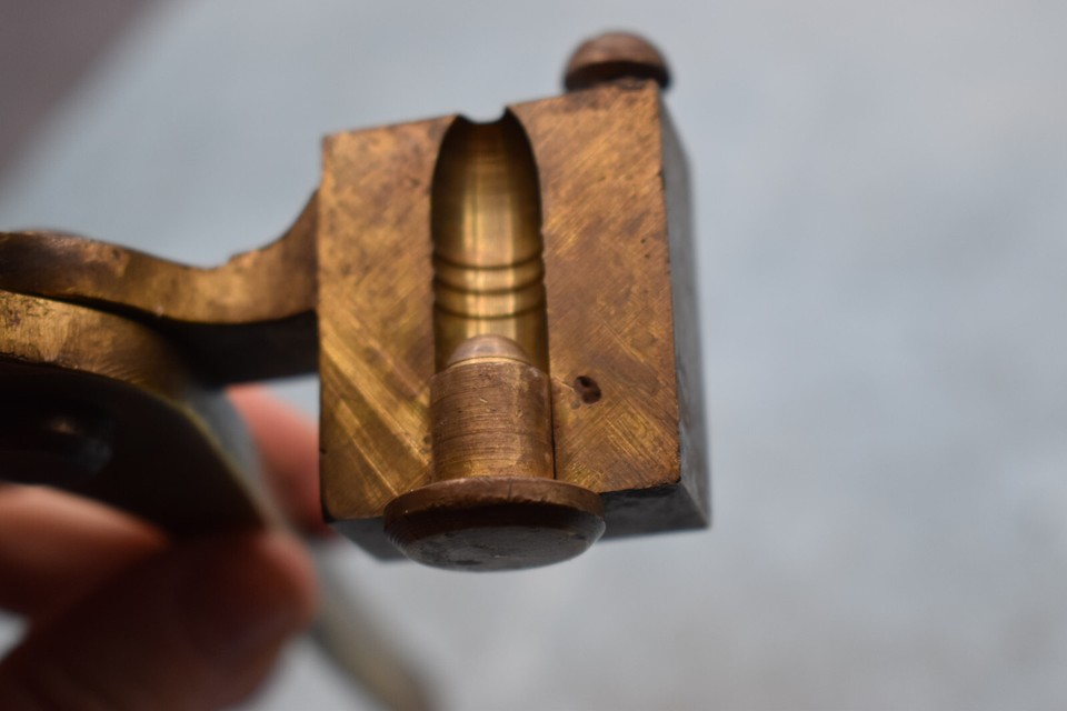 Fine English Brass mold .410 PC hollow base mold used | eBay