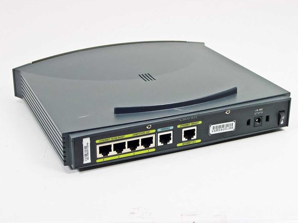 @NEW@ Cisco 831 4-Port 10/100 Wired Router (CISCO831-K9) | eBay