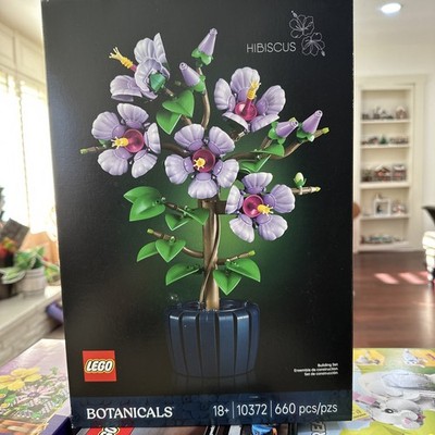 LEGO Botanicals Hibiscus Flower Building Set - Artificial Plant ...