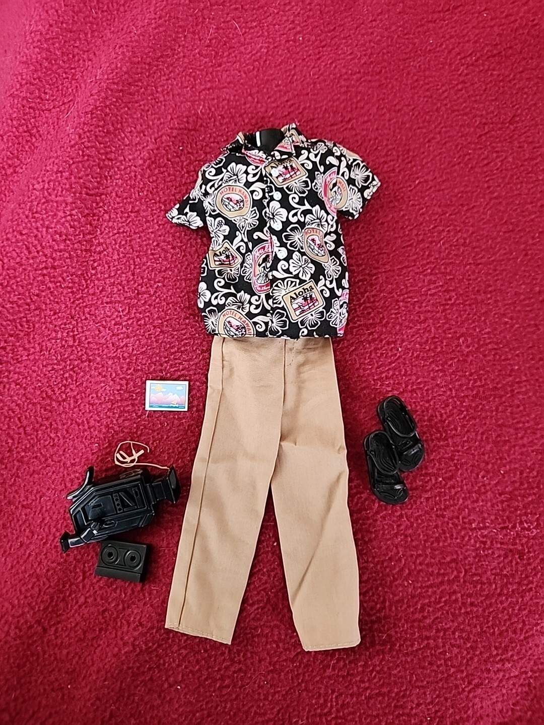 Ken Summer Vacation Fashion Avenue- Aloha shirt, tan pants, sandels ...
