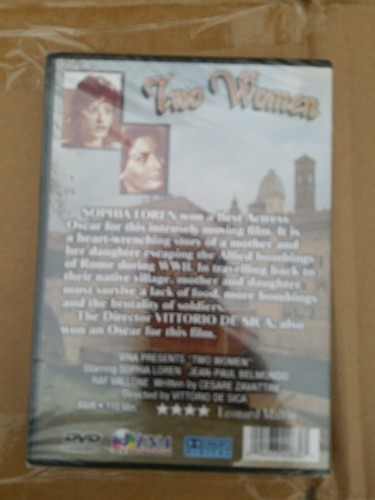 Two Women (DVD) Brand New SOPHIA LOREN & Jean-Paul Belmondo Sealed | eBay