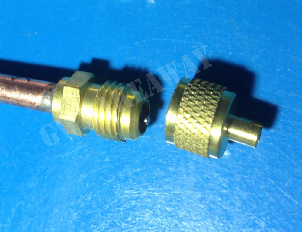 Air Conditioner Refrigerator Car Automotive AC Filling Valve One Way ...