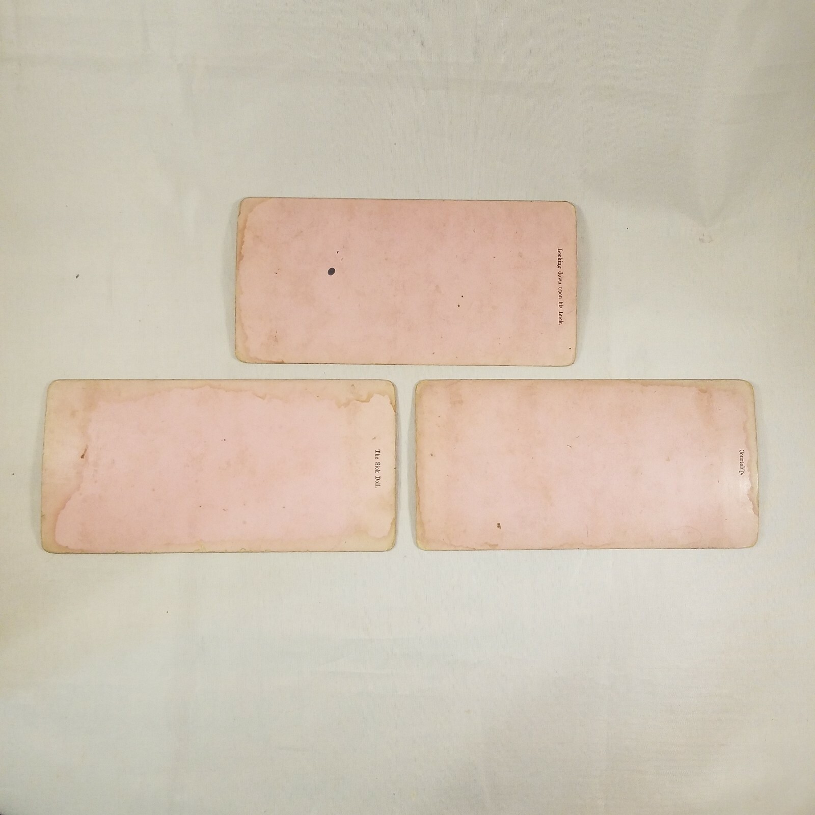 Set of 3 Stereoscope Cards - Miscellaneous Subjects | eBay