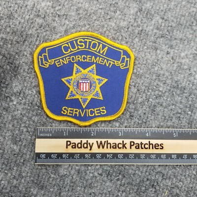 US Enforcement Services Patch Federal | eBay