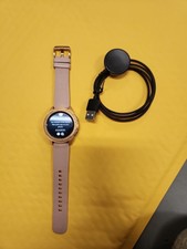 Samsung Galaxy 42mm Stainless Steel Case 200 Rose Gold Band Smartwatch ...