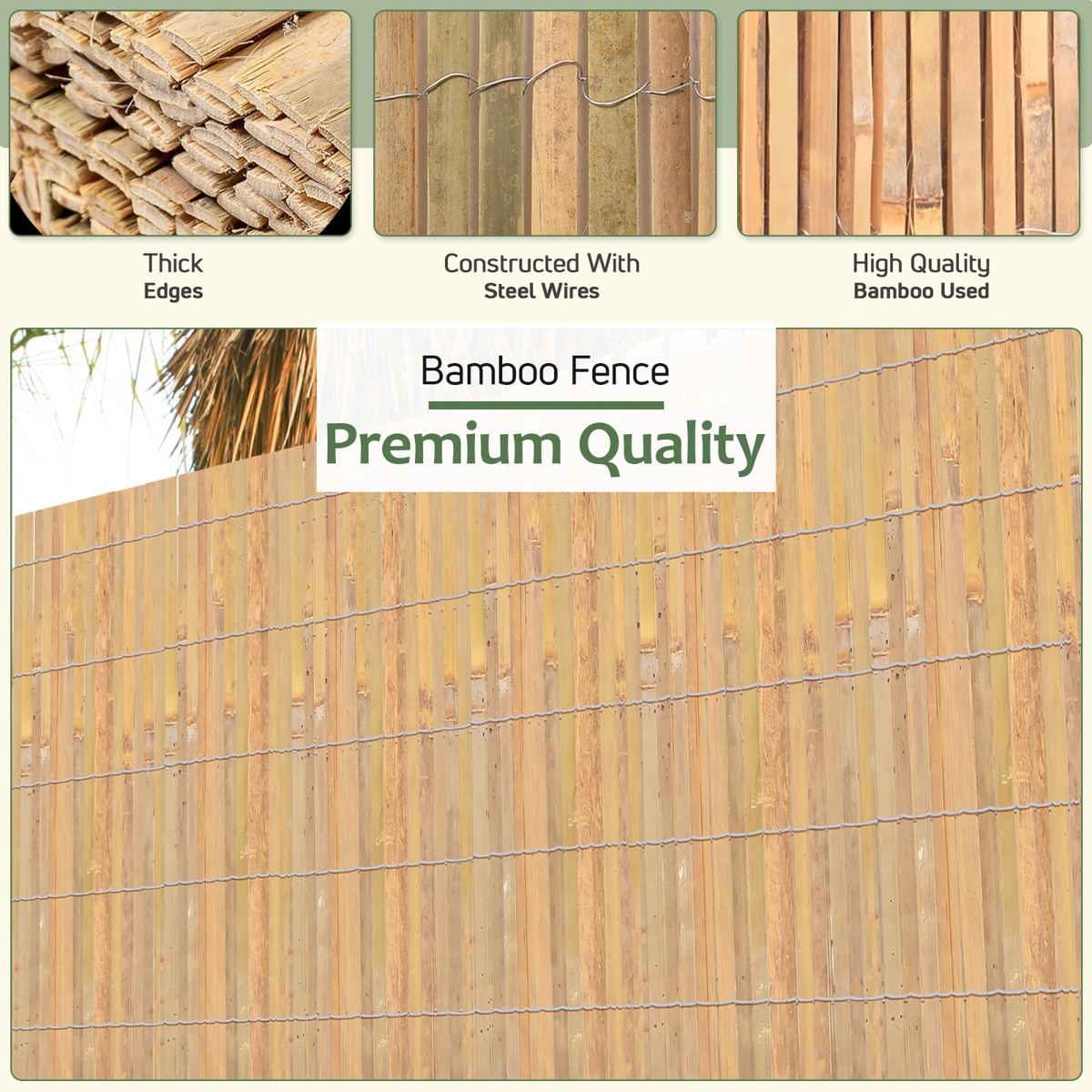 Natural Looking Privacy Screen