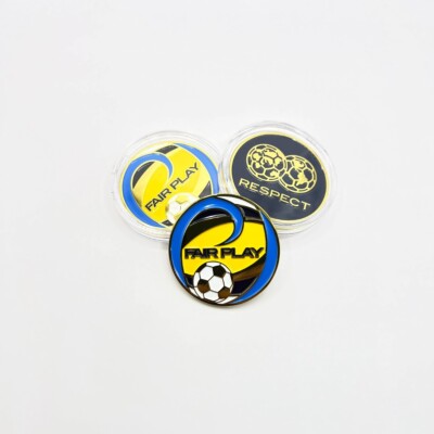 Referee coin toss, respect, FIFA fair play, soccer, Football, FIFA ...