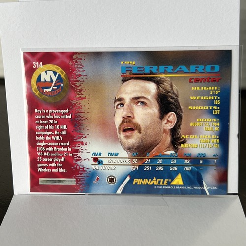 1994-95 Pinnacle Artist's Proofs #314 Ray Ferraro, Islanders | eBay