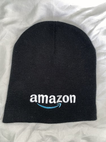 Embroidered Amazon Prime Employee Beanie Black Adult One Size | eBay