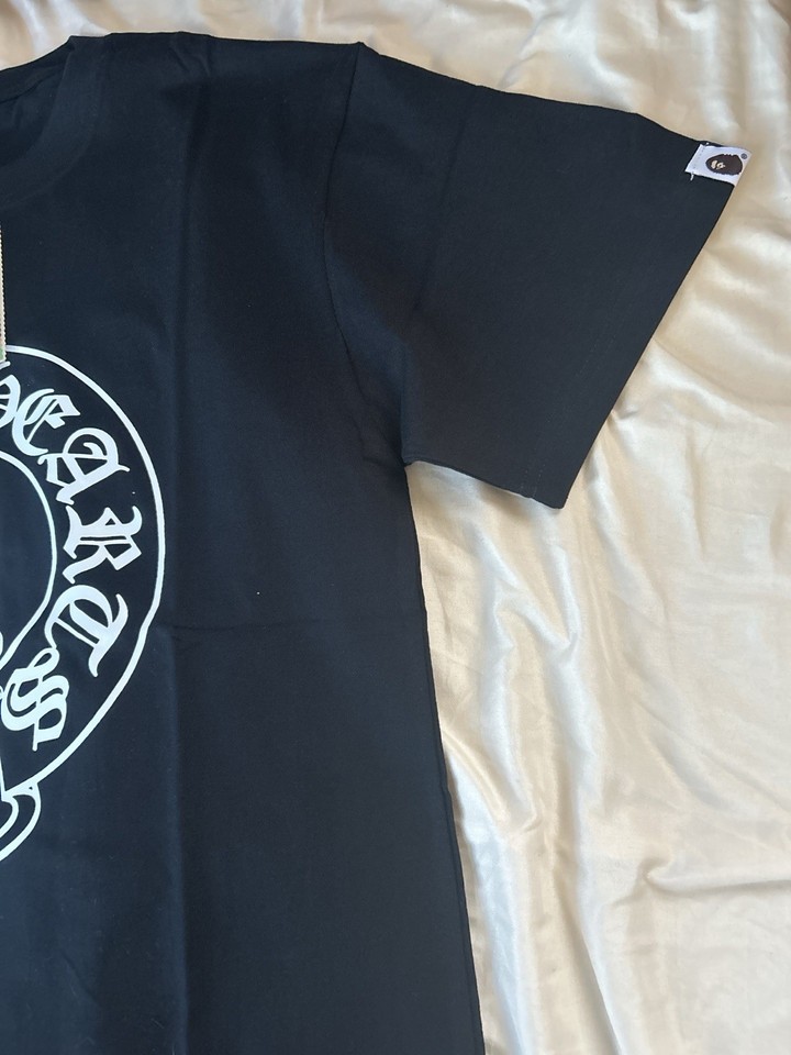 BAPE x Chrome Hearts Baby Milo T-shirt Black | A Bathing Ape. never ...