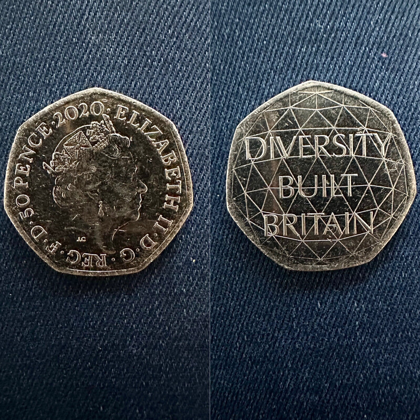 diversity built britain 50p | eBay UK
