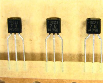 25 x Motorola BC237B Transistor NPN General Purpose Audio 45V 100mA ...