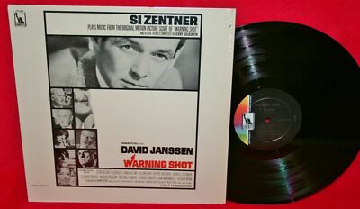 WARNING SHOT Soundtrack Si Zentner Jerry Goldsmith LP Liberty IN SHRINK ...