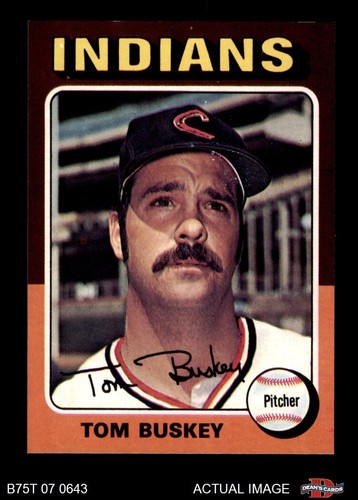 1975 Topps #403 Tom Buskey Indians RC 7 - NM | eBay