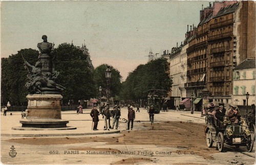 CPA Paris 6e Paris-Monument de l'Amiral Francis Garnier (312191) | eBay