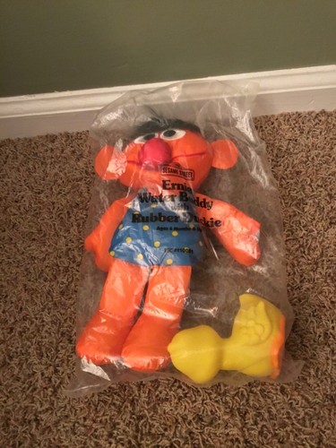 Vintage 1997 Tyco Sesame Street Ernie Water Buddy with Rubber Duckie | eBay