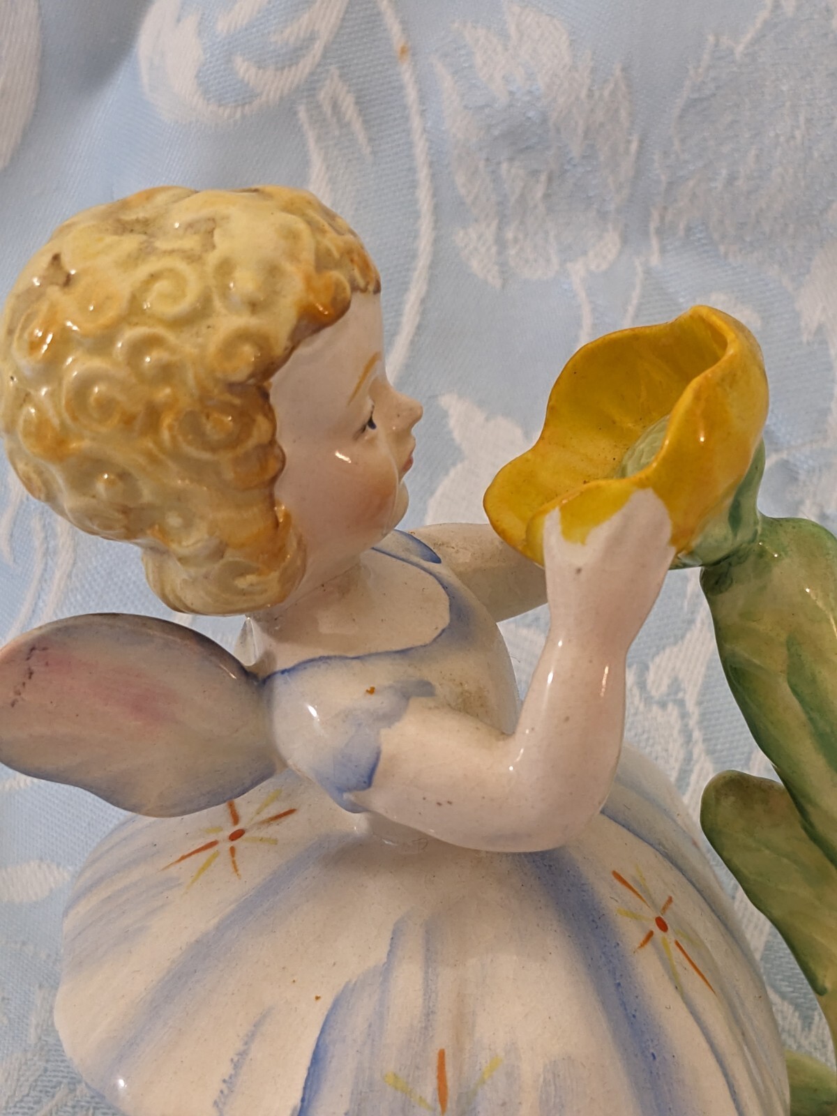Very Rare Beswick Fairy Figurine "Fairy Drinking" Model 1011*READ ...
