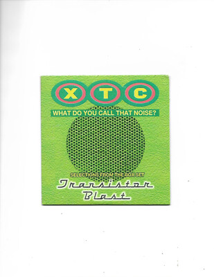 XTC- Transistor Blast box set **US Promo 9 cut CD Sampler** w/PS | eBay