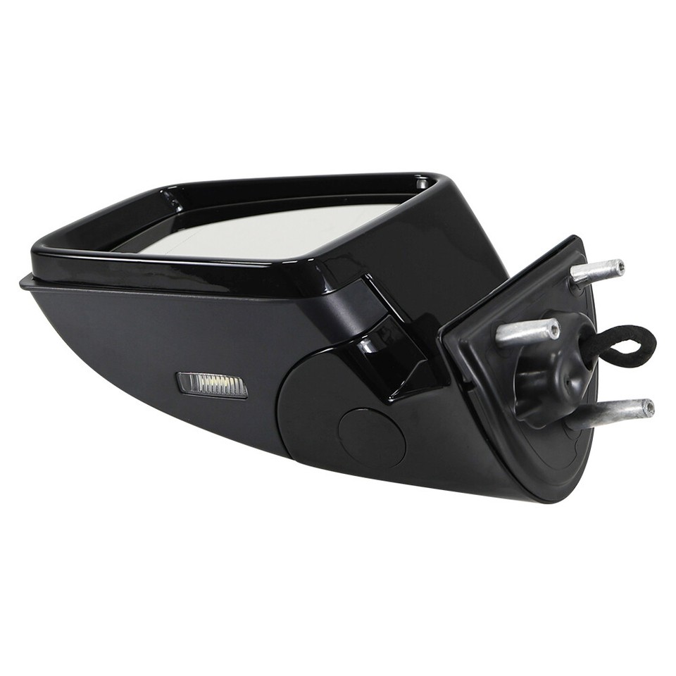 Left Door Side View Mirror W/Blind Spot Black For 05-12 Mercedes Benz ...