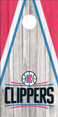 Los Angeles Clippers (2PCS) Cornhole Board Wraps Decals Vinyl Sticker ...