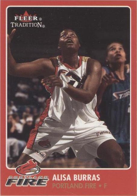 2001 Fleer Tradition WNBA - Alisa Burras #37 for sale online | eBay