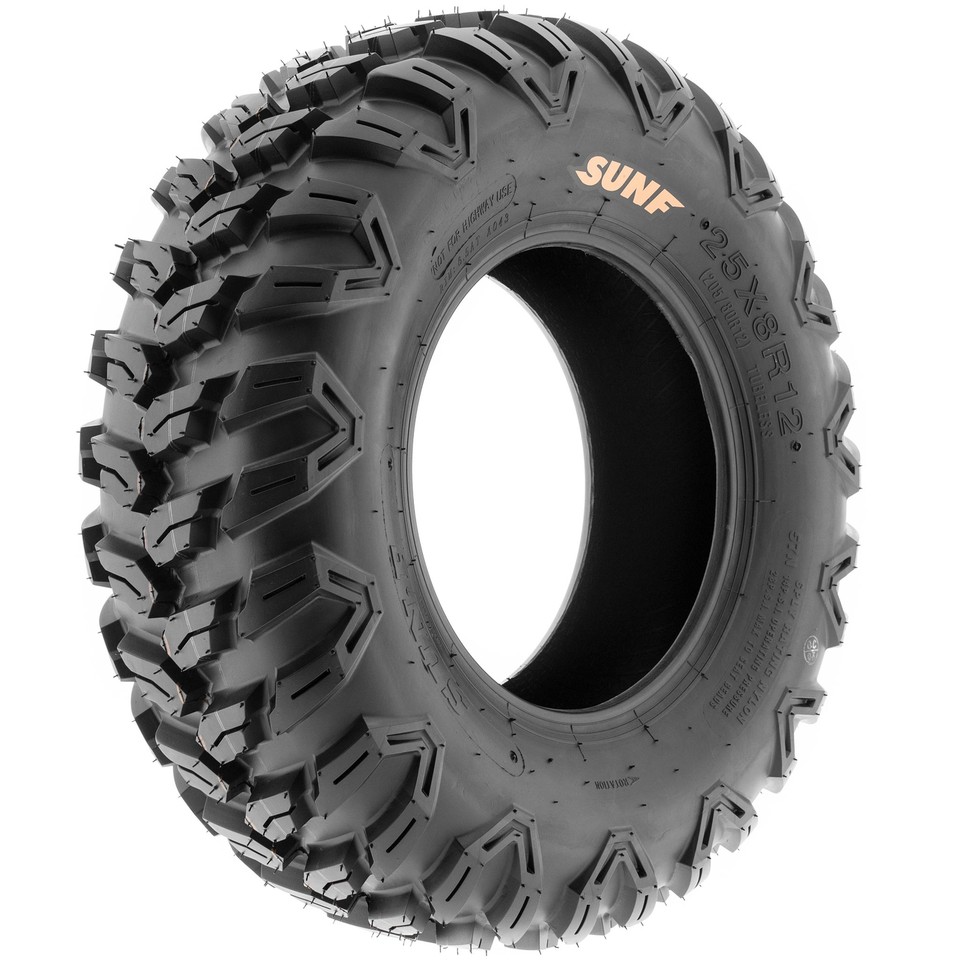 Pair of 2, SunF 26x9R14 26x9-14 26x9x14 ATV UTV All Terrain Tires 6 Ply ...