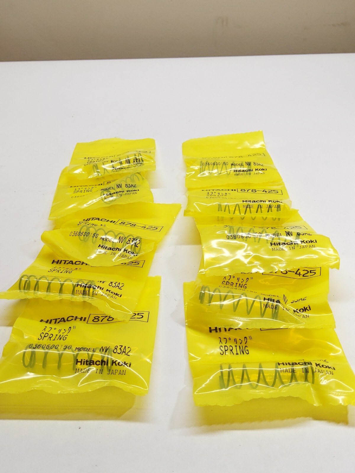 LOT OF 10 HITACHI 878-425 SPRING MODEL NV-83A2 (NEW) | eBay
