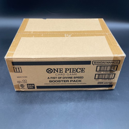 One Piece English OP11 A Fist Of Divine Speed Booster Pack Box Case ...