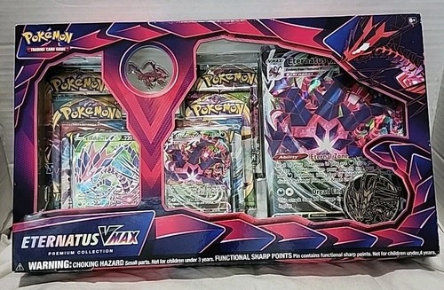 New Pokemon TCG ETERNATUS VMAX Premium Collection Box, Sealed | eBay