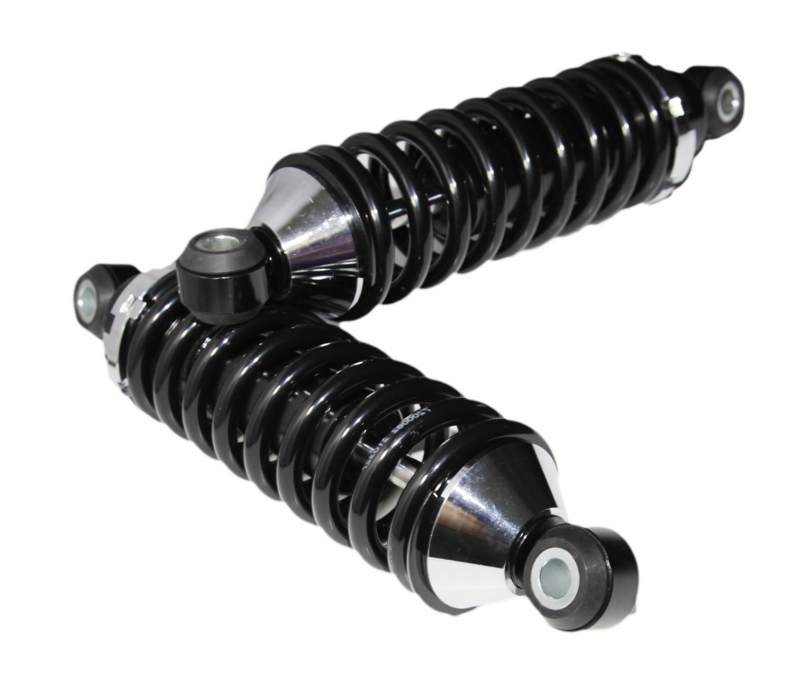 Rear Street Rod Coil Over Shock SET w/300 Pound Black Coated Springs | eBay