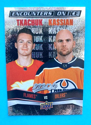 Matthew Tkachuk/Zach Kassian 2022-23 Upper Deck MVP "Encounters on Ice ...