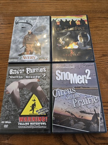 Duck/Geese Hunting DVD LOT- 4 DVDs - Hours Of Footage | eBay