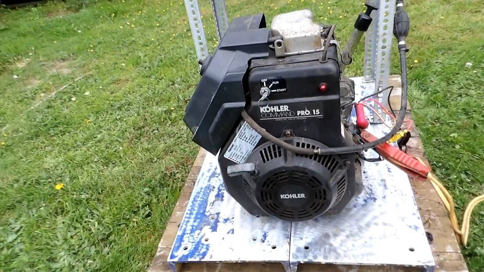 CH15GST 15HP Kohler Command Pro Horizontal Shaft Generator Engine ...