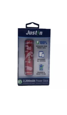 Innovative Technology Justin 2200mAh Power Stick Portable Power Stick ...