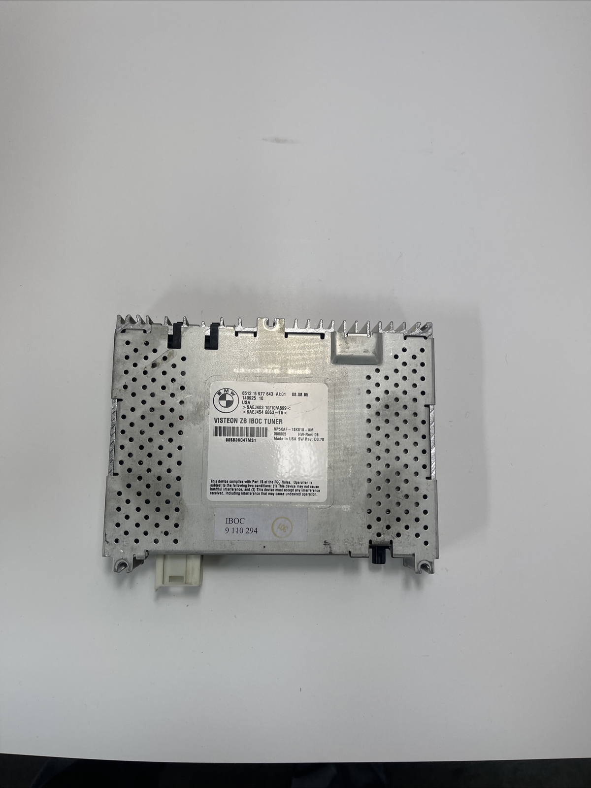 2006 - 2008 BMW 750i IBOC Radio Tuner Receiver Visteon 6512 6 977 643 ...