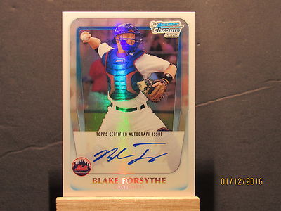 2011 Bowman Chrome Prospect Autographes Réfracteurs #BCP81 Blake ...