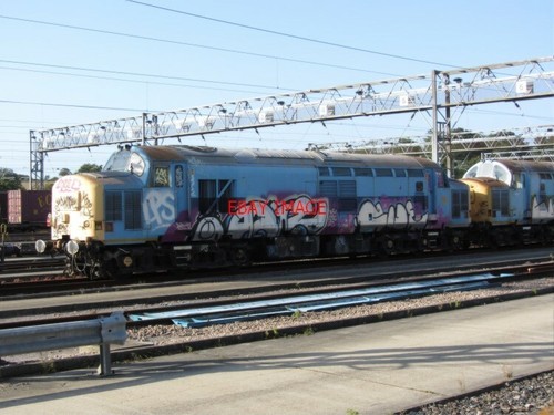 PHOTO CLASS 37 37800 AT DOLLANDS MOOR 15/09/12 37800 37884 37714 37718 ...