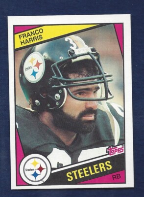 RAZOR SHARP PACK FRESH 1984 TOPPS #165 FRANCO HARRIS HOF .99 SHIPPING ...